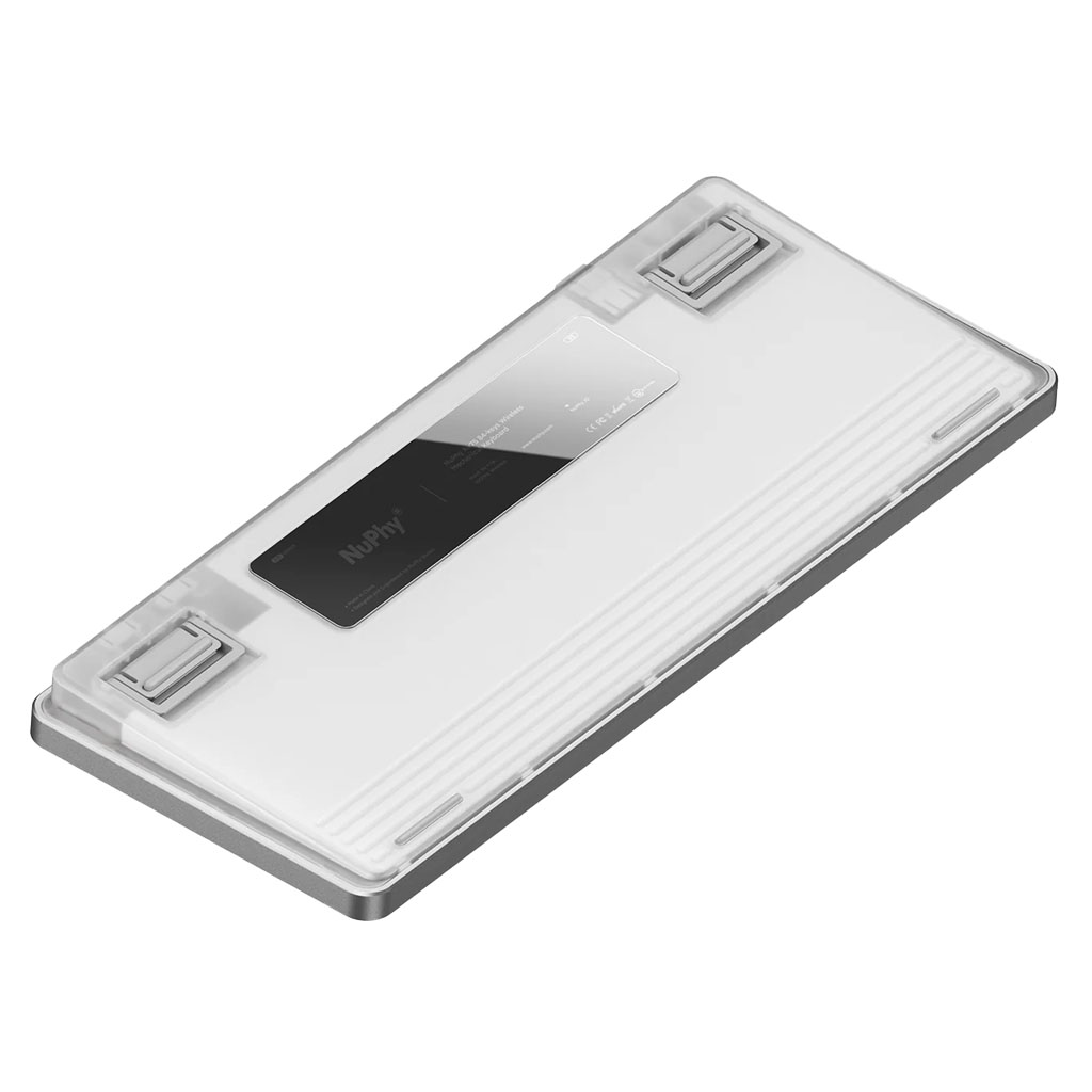 NuPhy Air75 V3 Hot-Swappable Low-Profile Wireless Nova White Mechanical ...