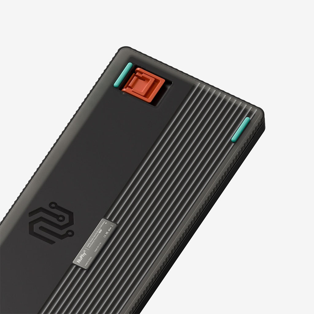 NuPhy Halo96 V2 QMK/VIA Wireless Mechanical Keyboard - Obsidian Black - NuPhy Mint Switches ...