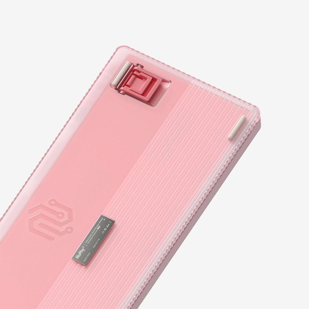 NuPhy Halo96 V2 QMK/VIA Wireless Mechanical Keyboard - Sakura Fizz - NuPhy Mint Switches ...