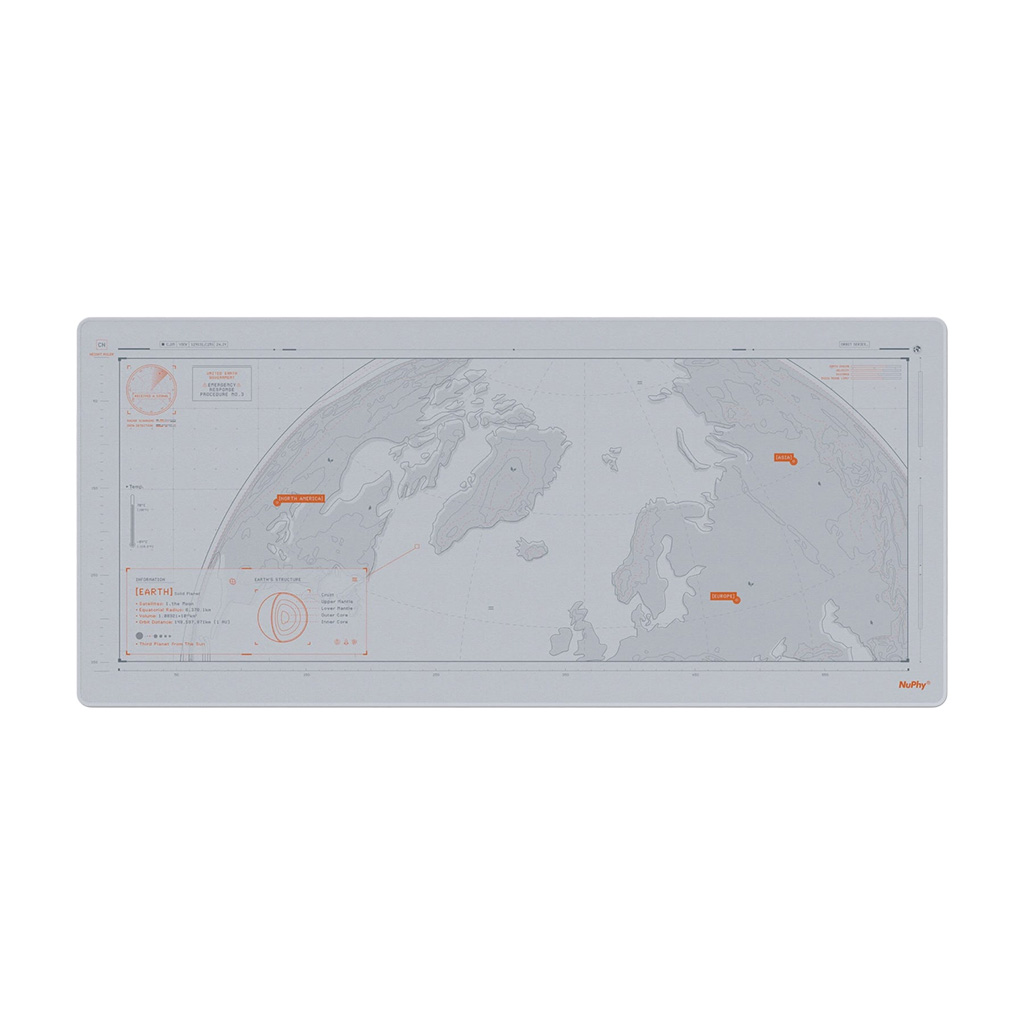 NuPhy Orbit Deskmat - Terra Bright - MPNPBRIGHT | Mwave