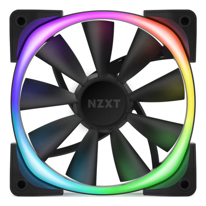 Open Box - NZXT Aer RGB 2 120mm PWM Case Fan with R&F Controller ...