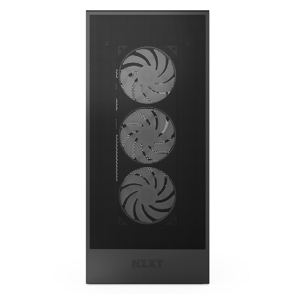NZXT H7 Flow RGB (2024) Tempered Glass Mid-Tower ATX Case - Black - CM ...