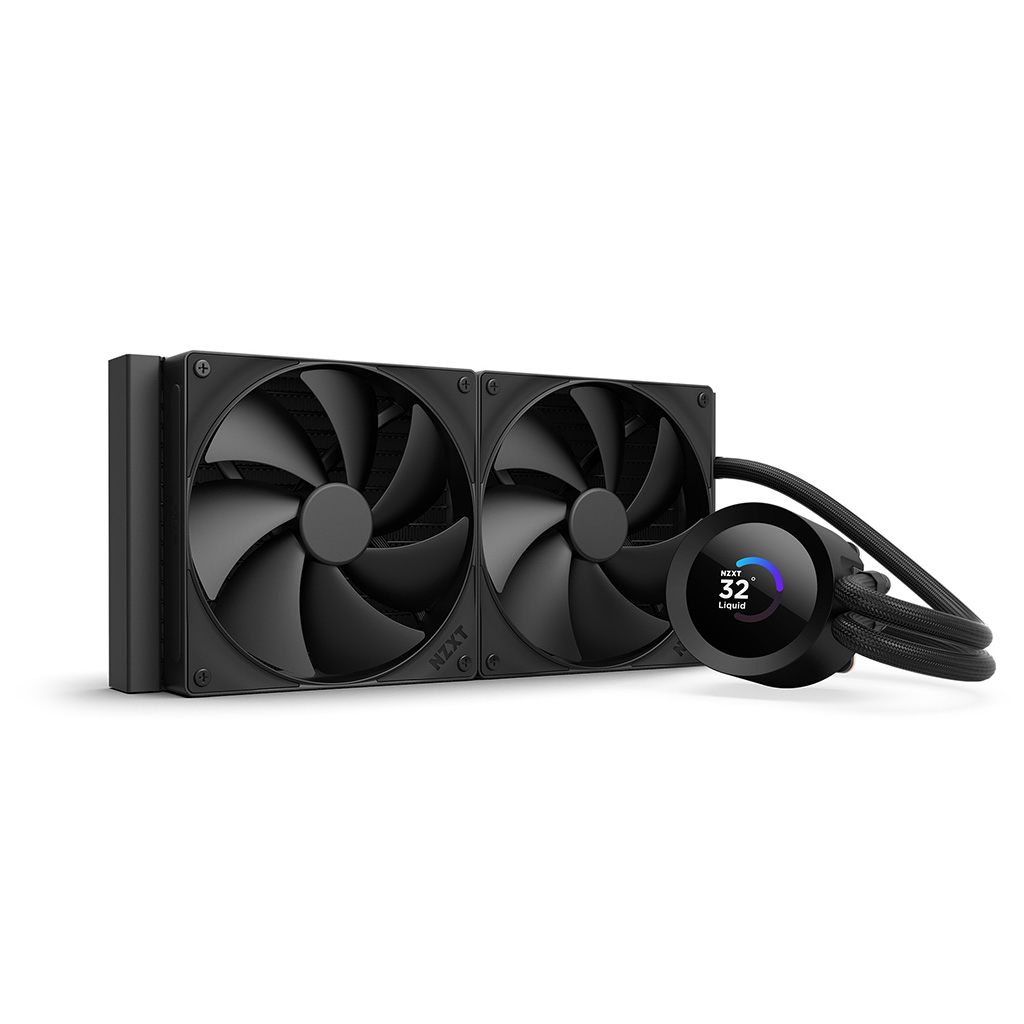 NZXT Kraken Plus 280mm Liquid CPU Cooler - Black - RL-KN280-B2 | Mwave