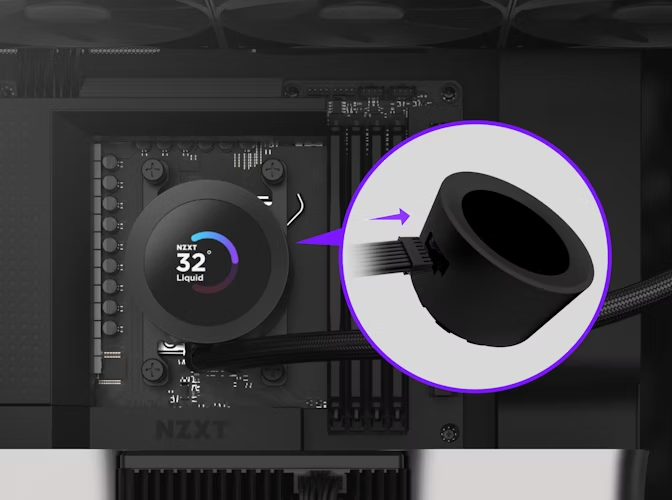 NZXT Kraken Plus 360mm Liquid CPU Cooler - Black - RL-KN360-B2 | Mwave