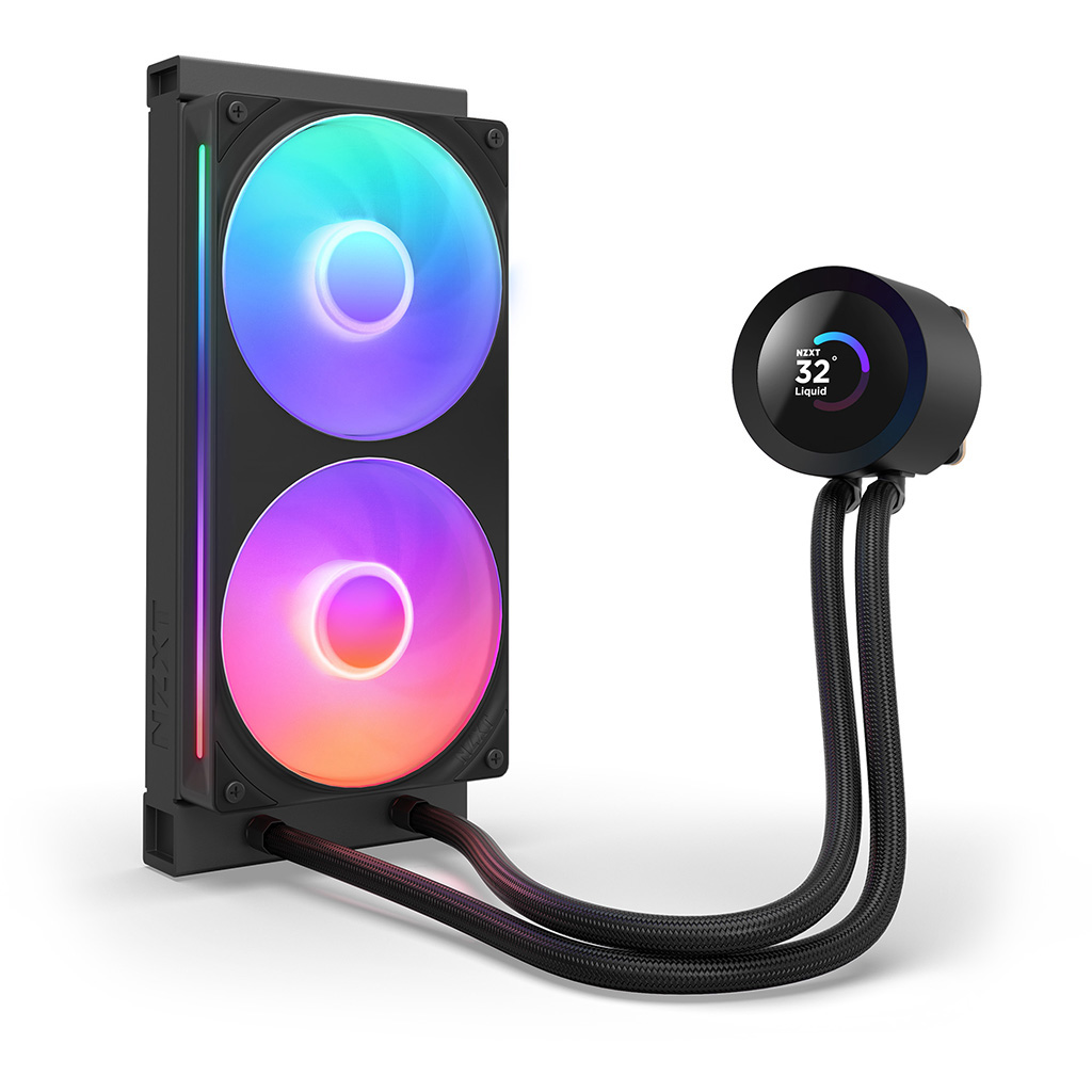 NZXT Kraken Plus RGB 240mm Liquid CPU Cooler - Black - RL-KR240-B2 | Mwave