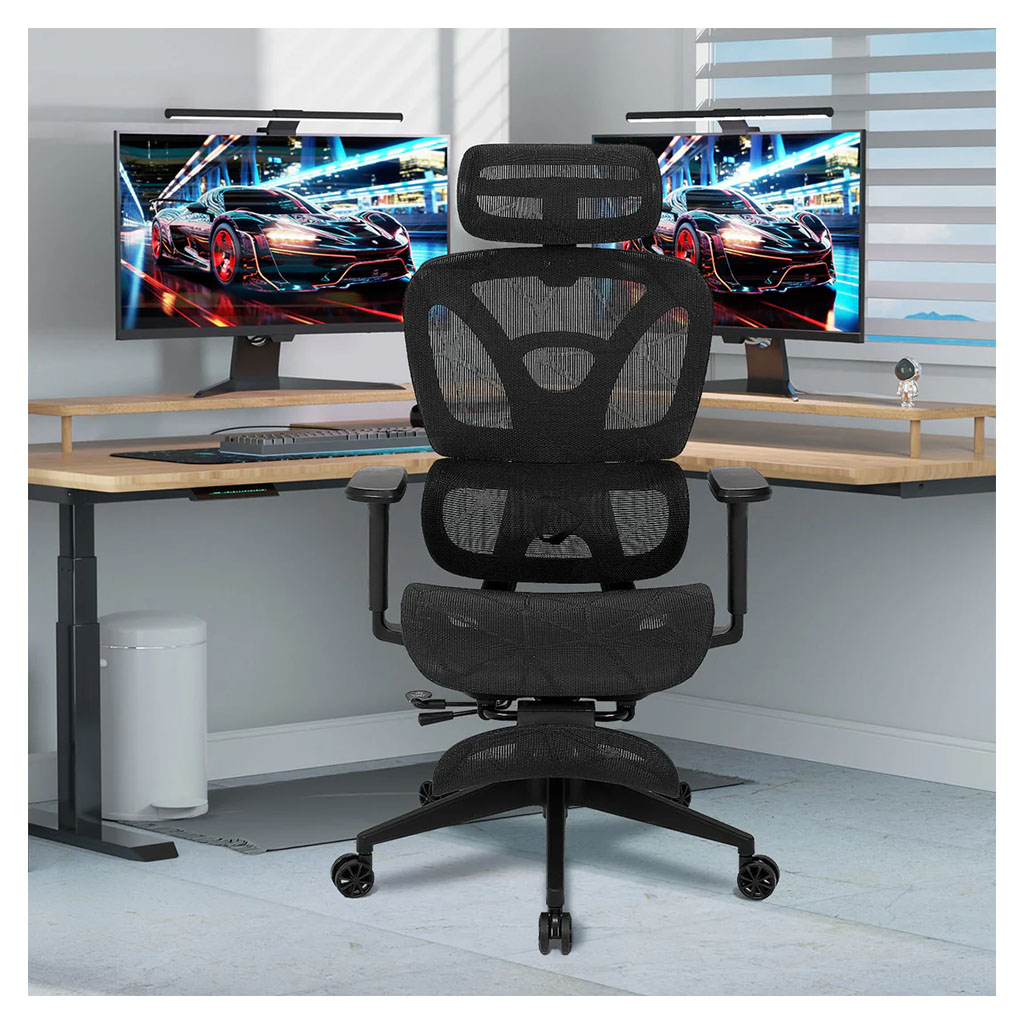 ONEX AIRNEST Mesh Gaming Office Chair - Black - ONEX-AIRNEST-B | Mwave