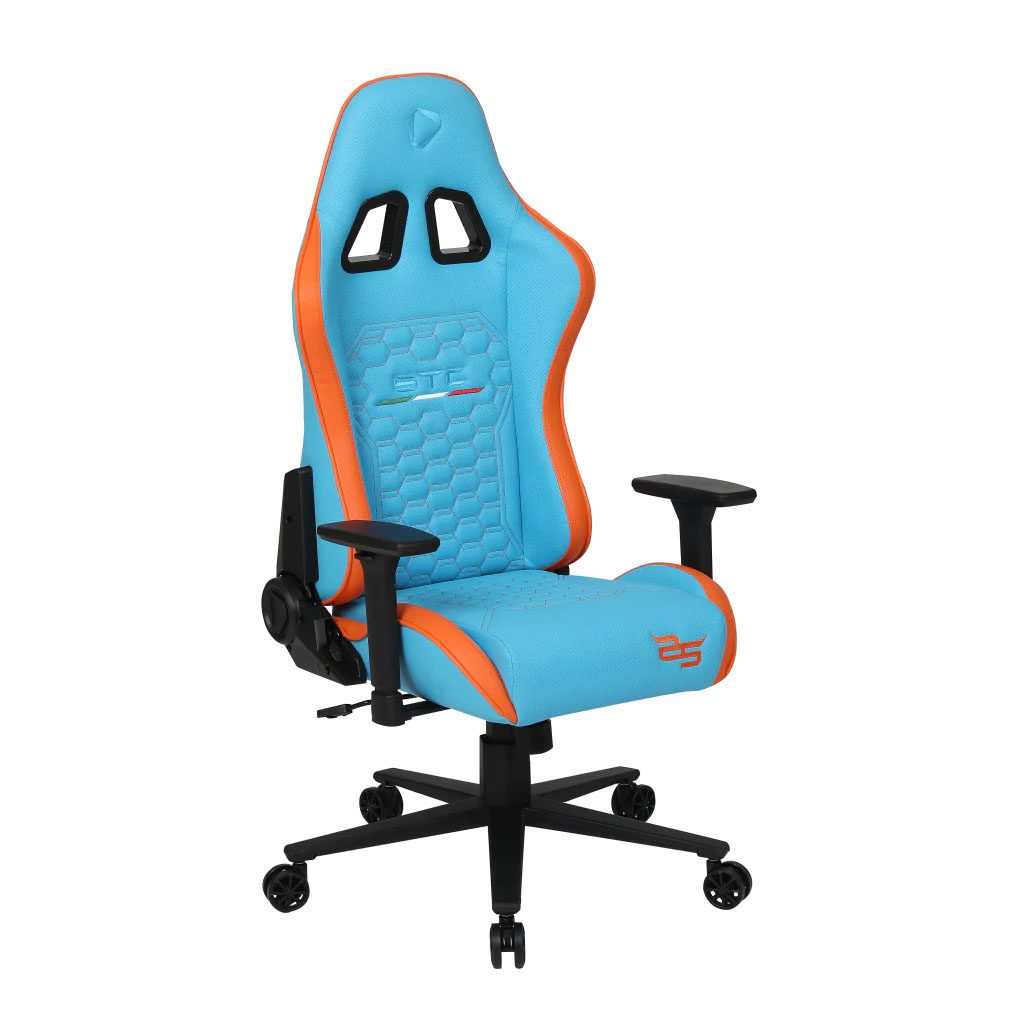 ONEX STC 25 Years Limited Ed. Hardcore Gaming Chair - Onex Blue/Orange ...