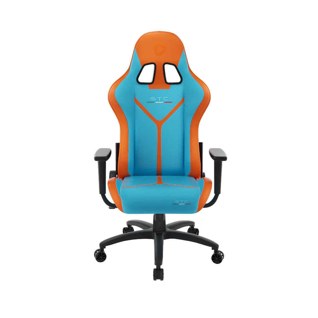 ONEX STC Tribute Hardcore Gaming Chair - Onex Blue/Orange - ONEX-STC-T ...