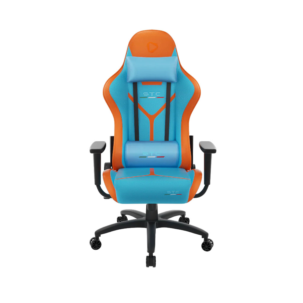ONEX STC Tribute Hardcore Gaming Chair - Onex Blue/Orange - ONEX-STC-T ...
