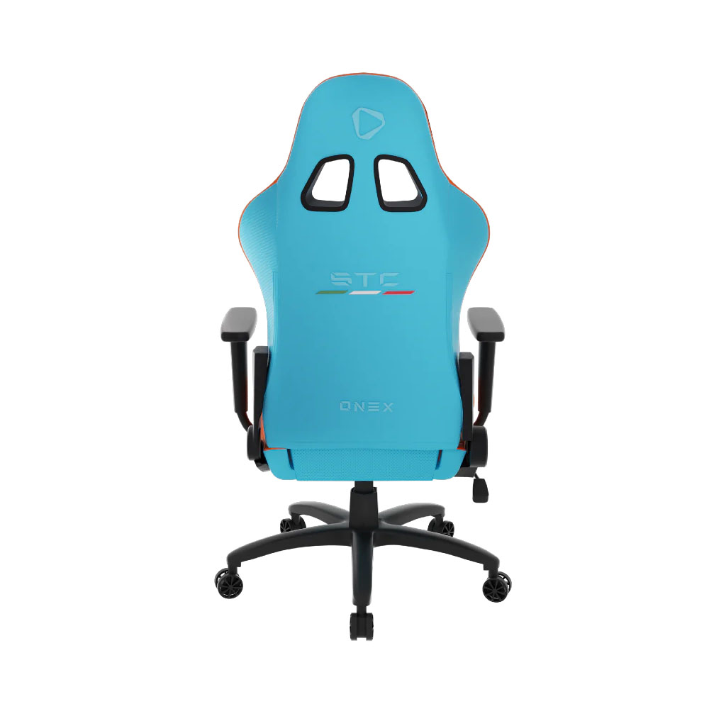 ONEX STC Tribute Hardcore Gaming Chair - Onex Blue/Orange - ONEX-STC-T ...