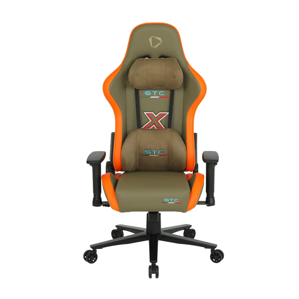 ONEX STC X Hardcore Gaming Chair - Sian Green/Orange - ONEX-STC-X-P-SGO ...
