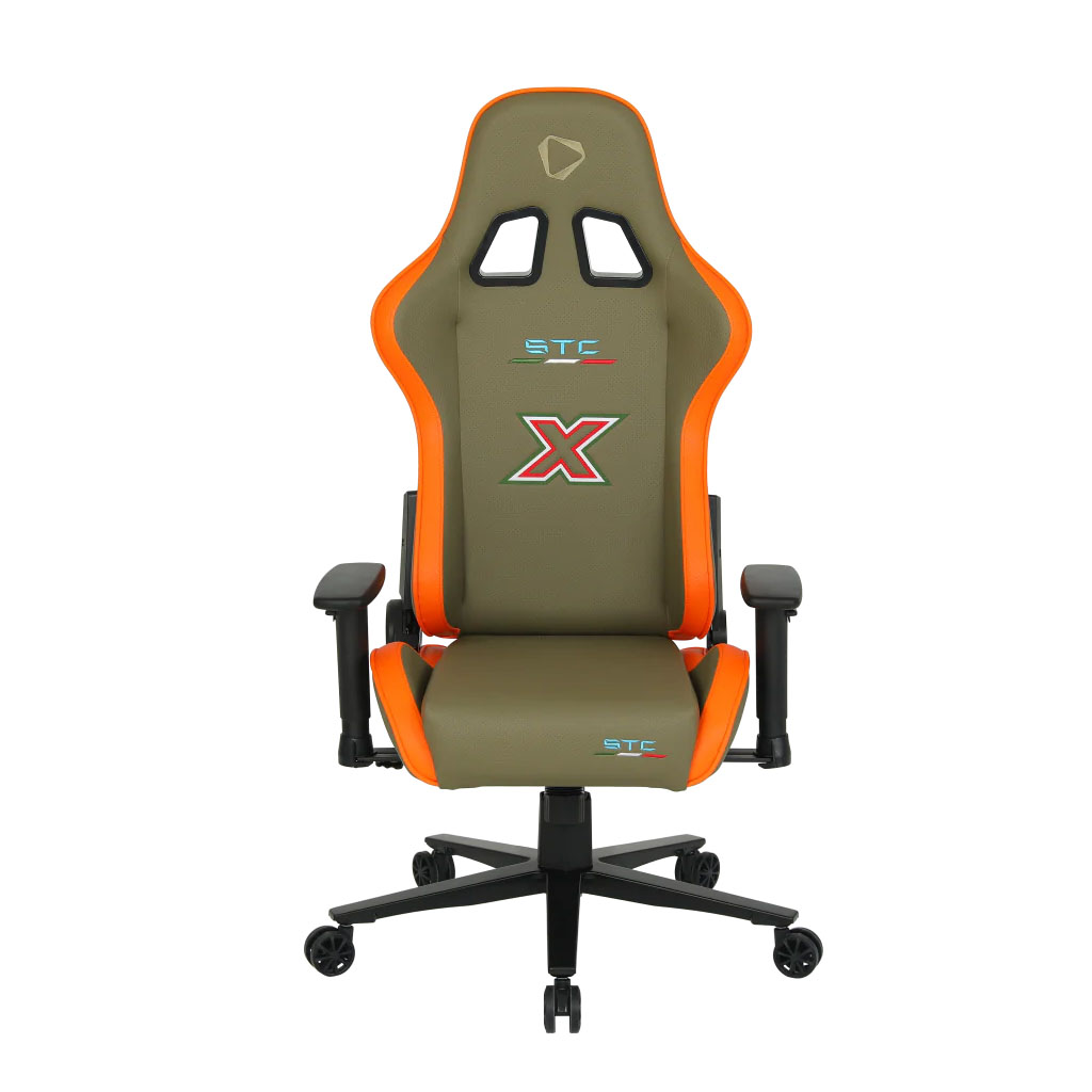 ONEX STC X Hardcore Gaming Chair - Sian Green/Orange - ONEX-STC-X-P-SGO ...