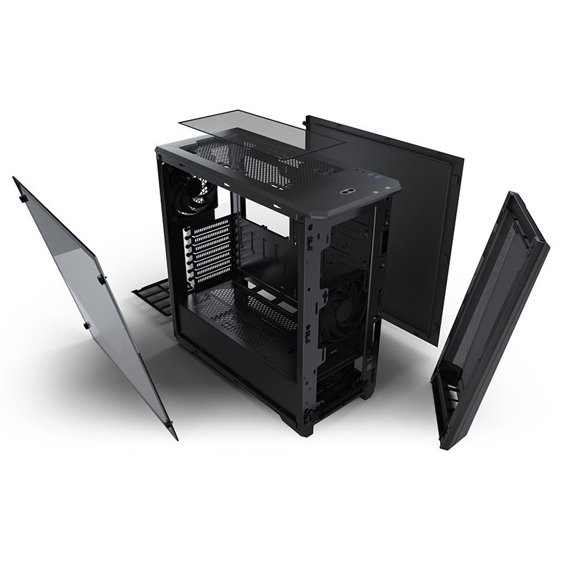 Open Box - Phanteks Eclipse P400A Tempered Glass Mid-Tower E-ATX Case ...