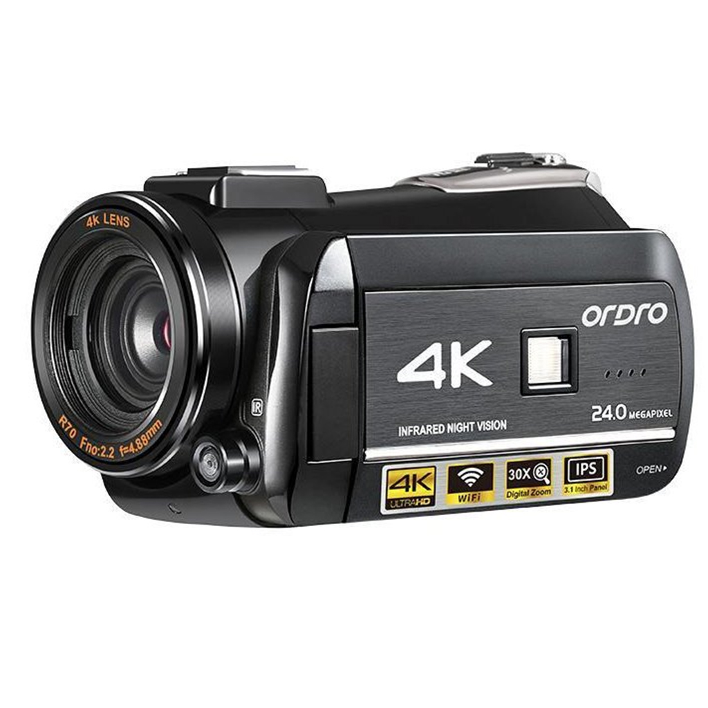 ORDRO HDR AC3 4K Camcorder Video Camera Kit - HDR-AC3 | Mwave