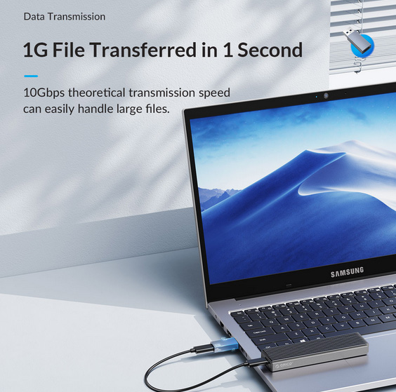 Orico Ah Ac Usb To Type C Adapter Grey Orico Ah Ac Gy Mwave