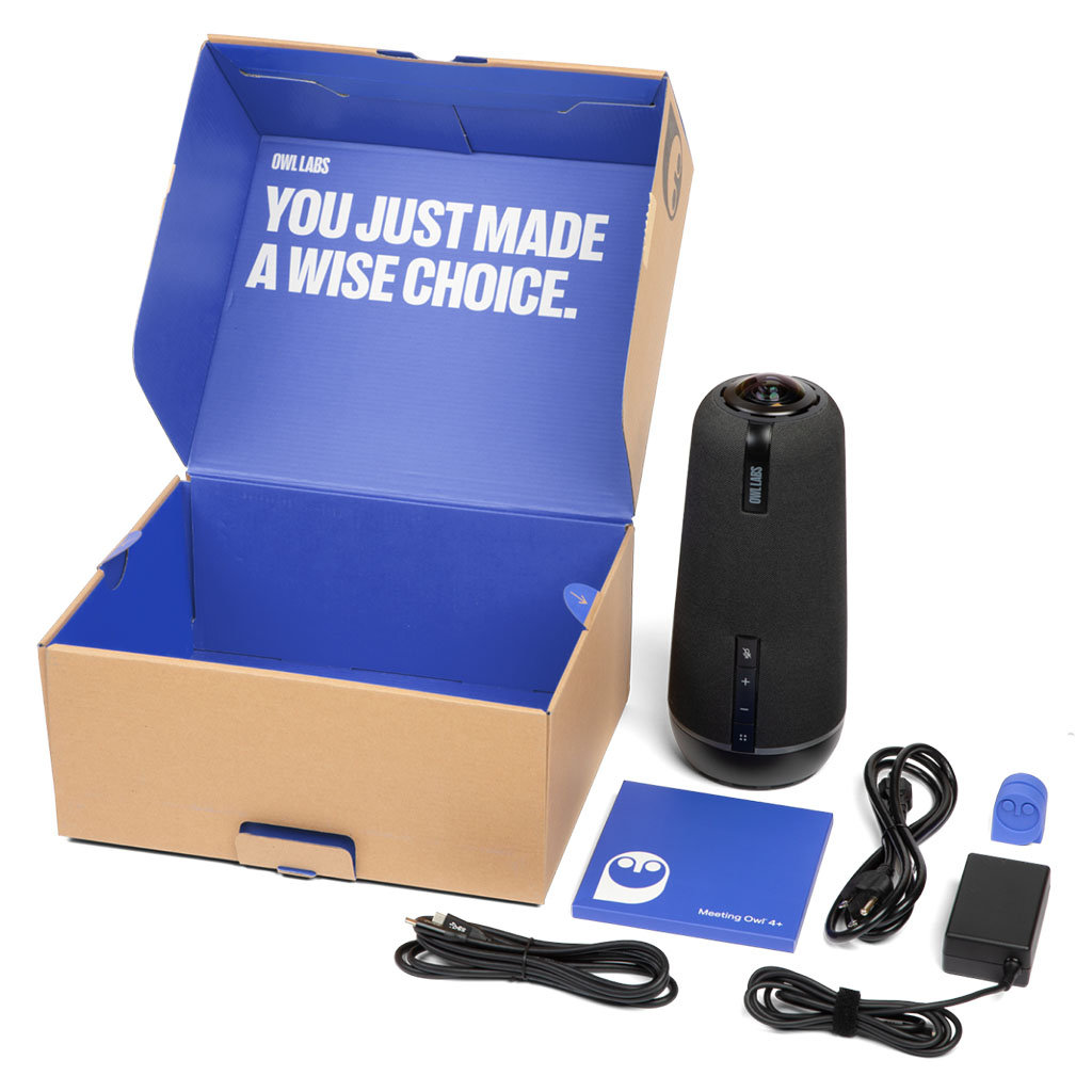 Owl Labs Meeting Owl 4+ 4K UHD Smart Video Conference Camera - MTW405 ...