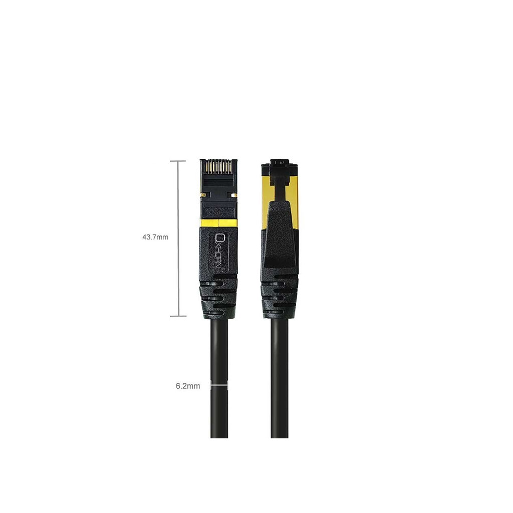 Oxhorn 0.5m Cat8 Ethernet Cable - ELEOXHCAT8-0.5M | Mwave