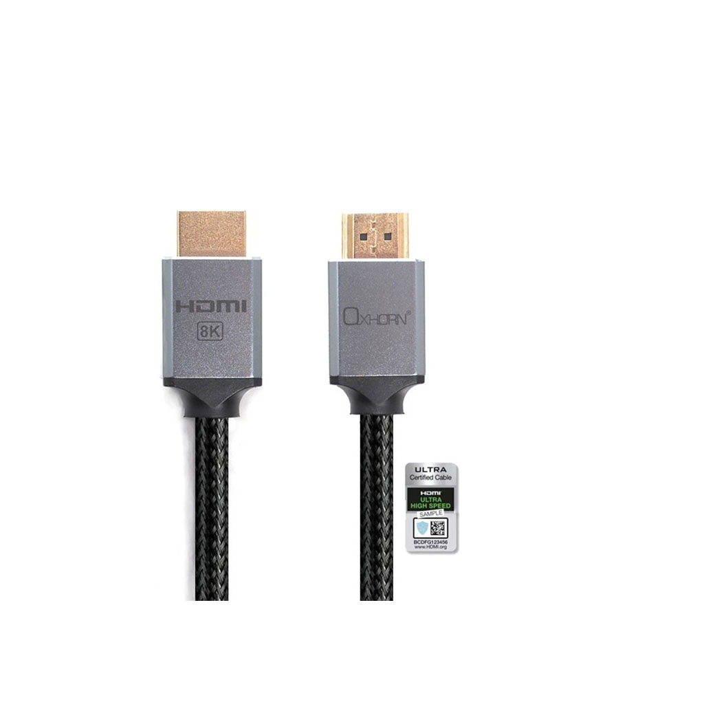 Oxhorn 5m 8K HDMI 2.1a Cable - ACBOXHCBH8K05 | Mwave