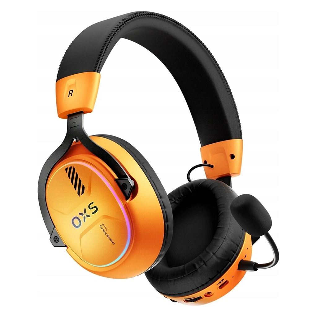 OXS Storm G2 Wireless Gaming Headset - Orange - OXS-STORM-G2-O | Mwave