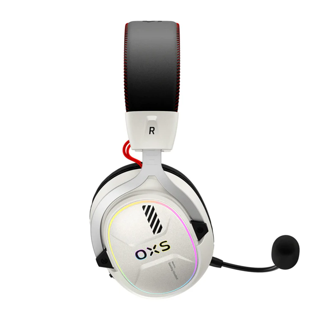OXS Storm G2 Wireless Gaming Headset - White - OXS-STORM-G2-W | Mwave