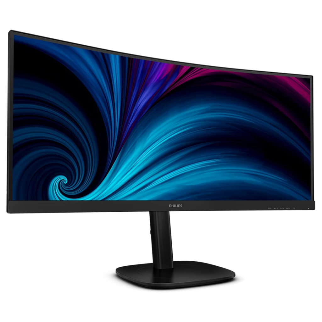 Philips Office 34" WQHD Curved SmartKVM Flicker-Free USB-C Docking ...