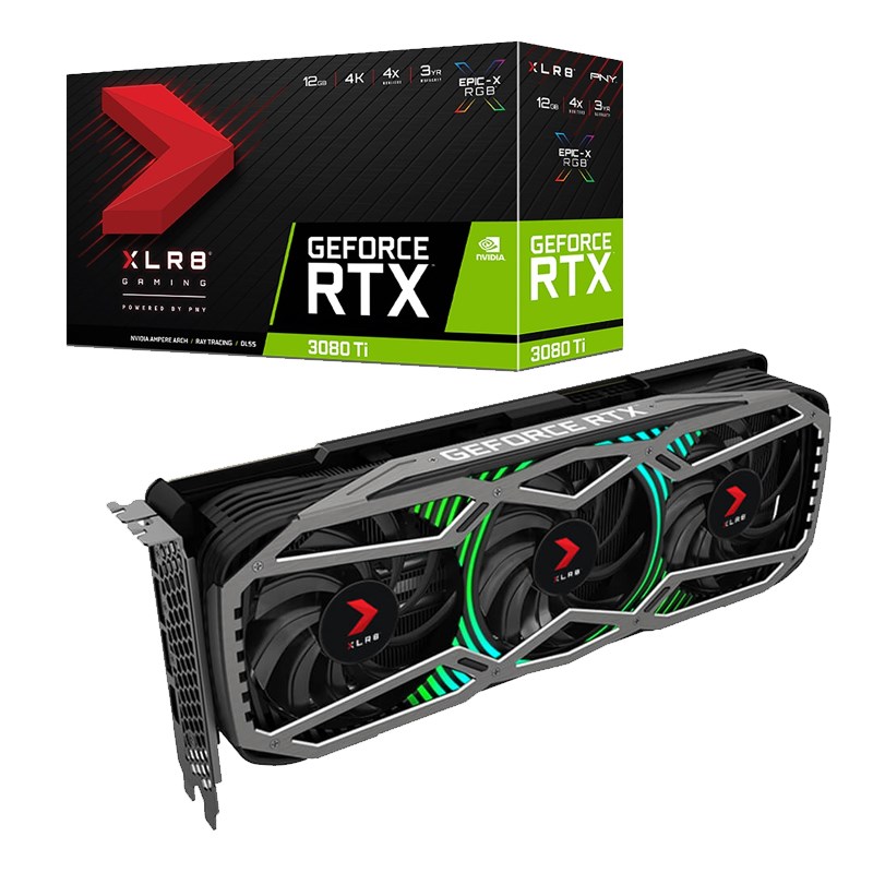 PNY GeForce RTX 3080 Ti XLR8 Gaming REVEL EPIC X RGB 12GB Video Card