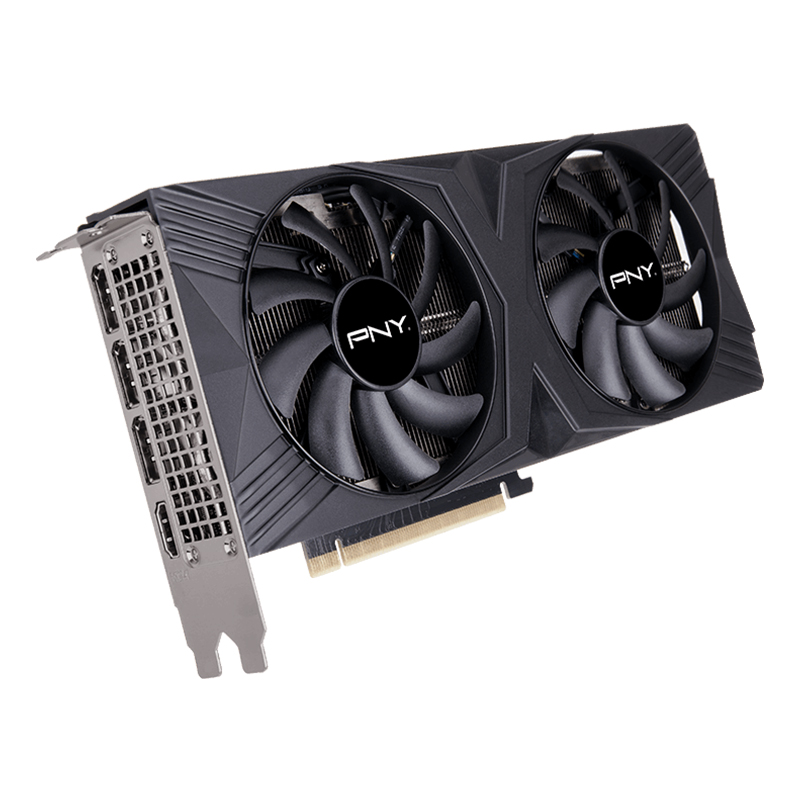 PNY GeForce RTX 4070 VERTO Dual Fan 12GB Video Card - VCG407012DFXPB1 ...