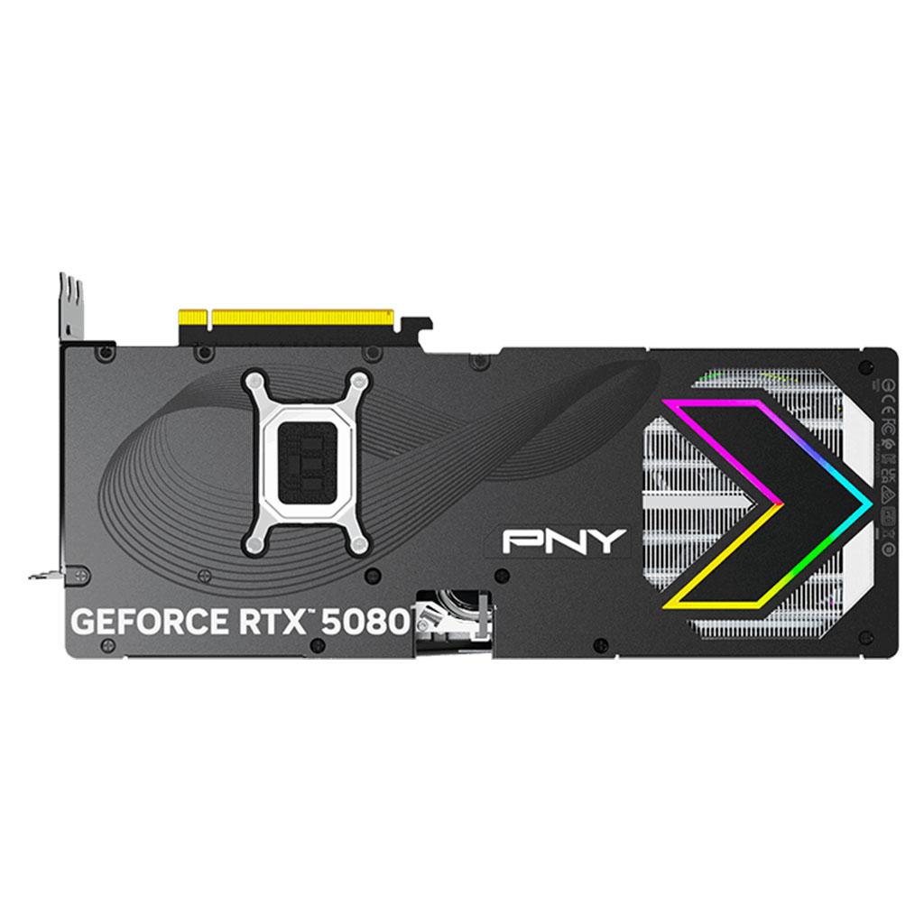 PNY GeForce RTX 5080 EPIC-X RGB Triple Fan OC 16GB Video Card ...