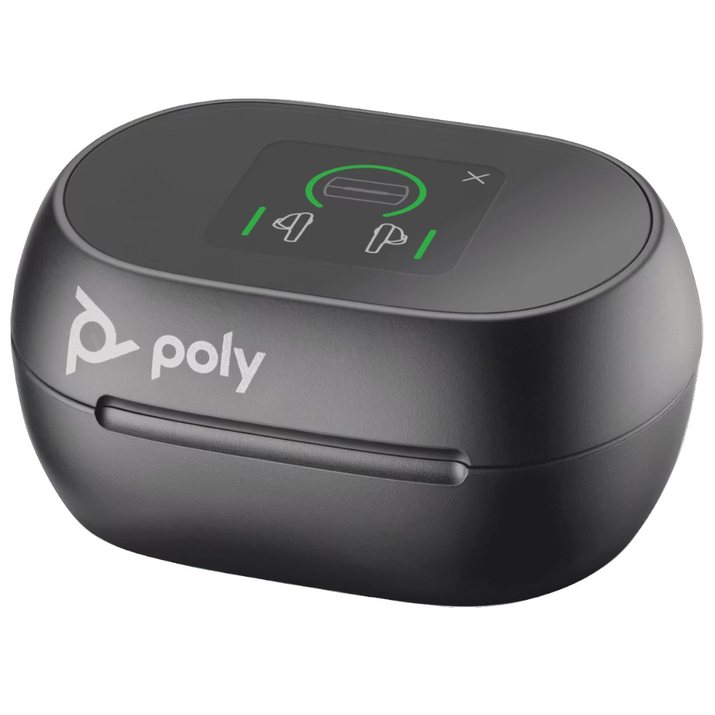Poly Voyager Free 60+ MS Wireless Touchscreen ANC Earbuds + USB-A ...