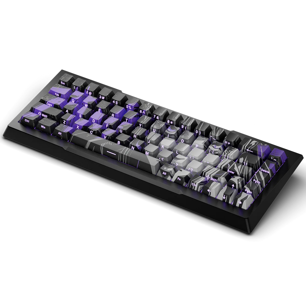 Pwnage Zenblade 65 Premium Mechanical Hall Effect Gaming Keyboard Black ...