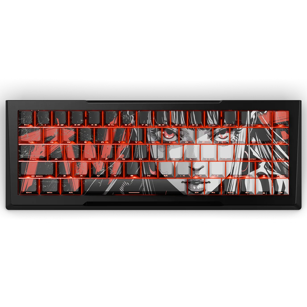 Pwnage Zenblade 65 Premium Mechanical Hall Effect Gaming Keyboard Black ...
