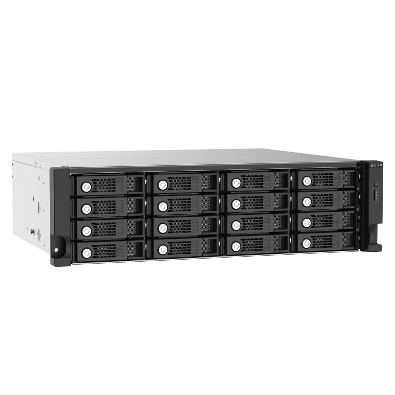 QNAP TL-R1620Sep-RP 16 Bay 3U Rackmount SAS Storage Expansion Enclosure ...