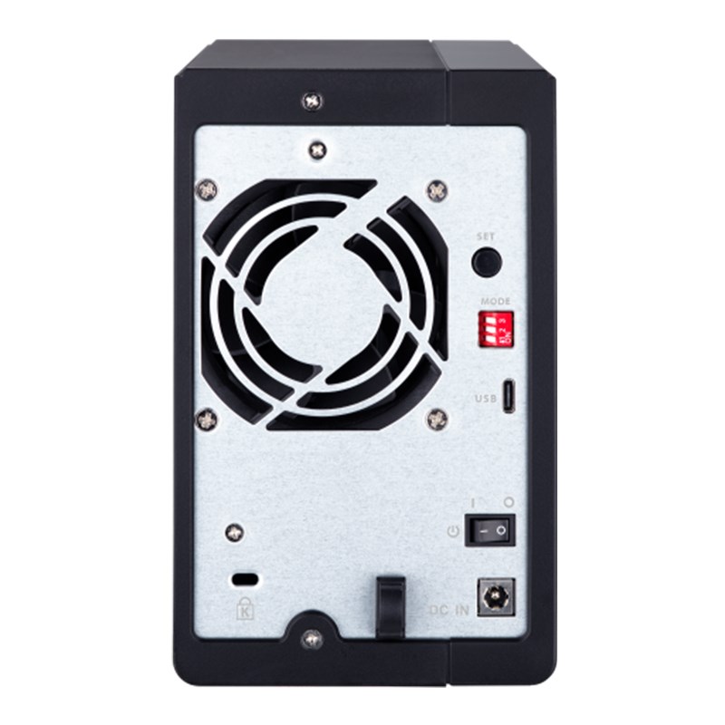 QNAP TR-002 2-Bay Diskless USB-C Direct Attached Storage Expansion Unit ...