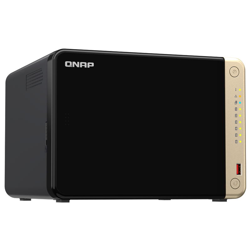 QNAP TS-664-8G 6-Bay Diskless NAS Celeron N4505 4-Core 2.9GHz 8GB - TS ...