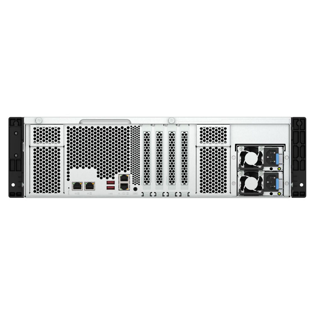 QNAP TS-h1677AXU-RP-R7-32G 16-Bay Diskless NAS Ryzen 7 7000 CPU 32GB ...