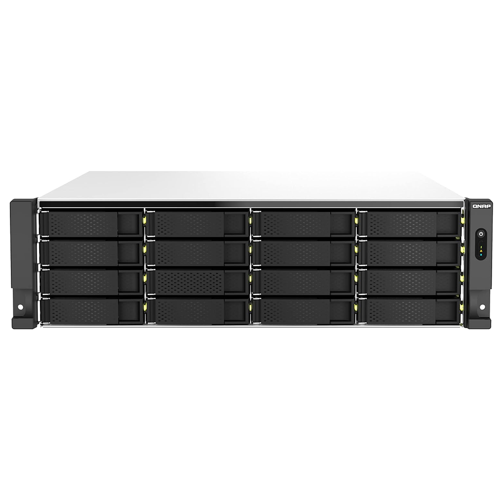 QNAP TS-H2287XU-RP 22-Bay SATA 6Gb/s Rack-Mountable NAS Server - 64GB ...