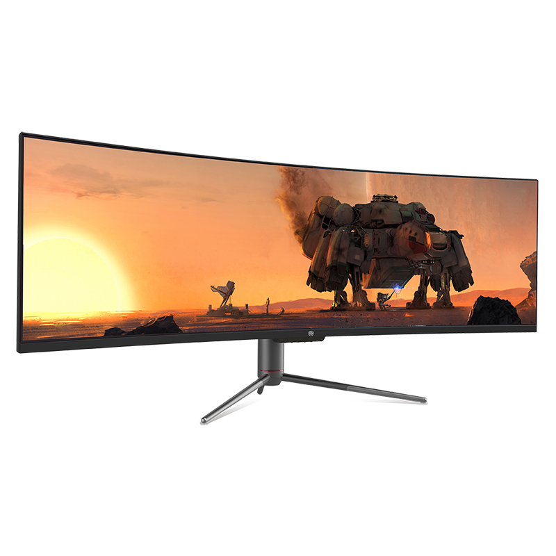 QSM Q49CHB 49" 144Hz DFHD Ultra-Wide FreeSync Premium Curved VA Gaming ...