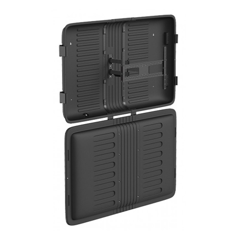 Q-Tee Outdoor Weatherproof TV Enclosure With Full Motion Swivel Bracket ... Q-Tee Outdoor Weatherproof TV Enclosure With Full Motion Swivel Bracket ...