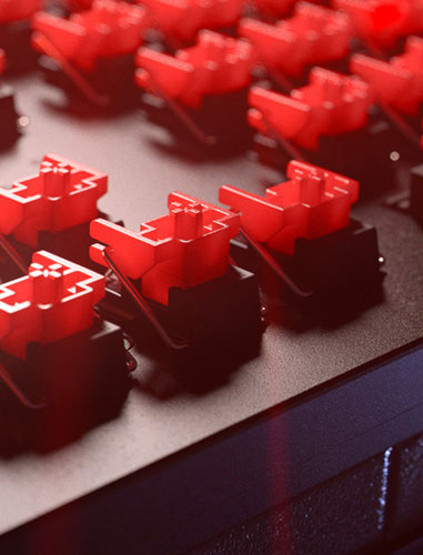 Razer Keyboard Red