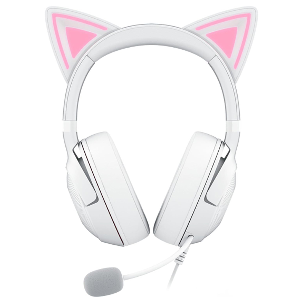 Razer Kraken Kitty V2 Wired Gaming Headset - White - RZ04-04730600 | Mwave