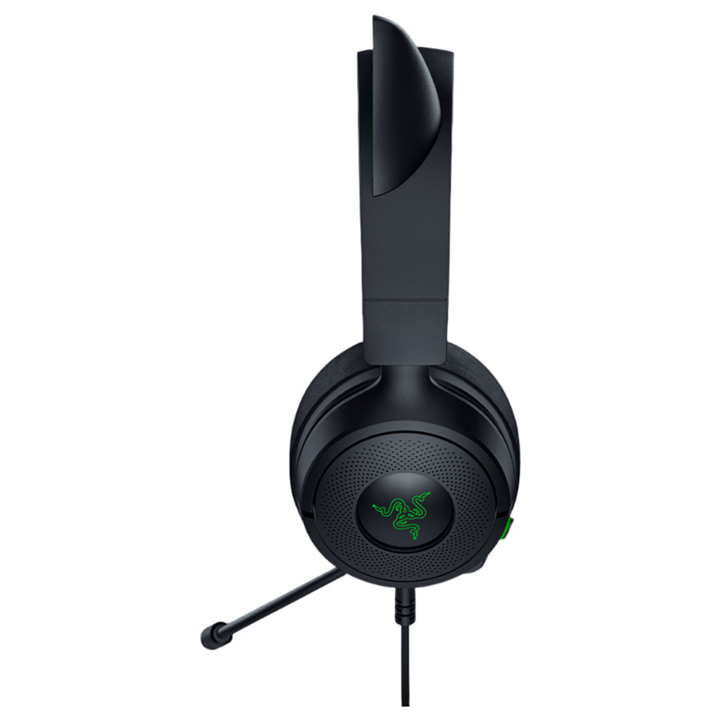 Razer Kraken Kitty V3 X Wired Headset With Kitty Ears - Black - RZ04 ...