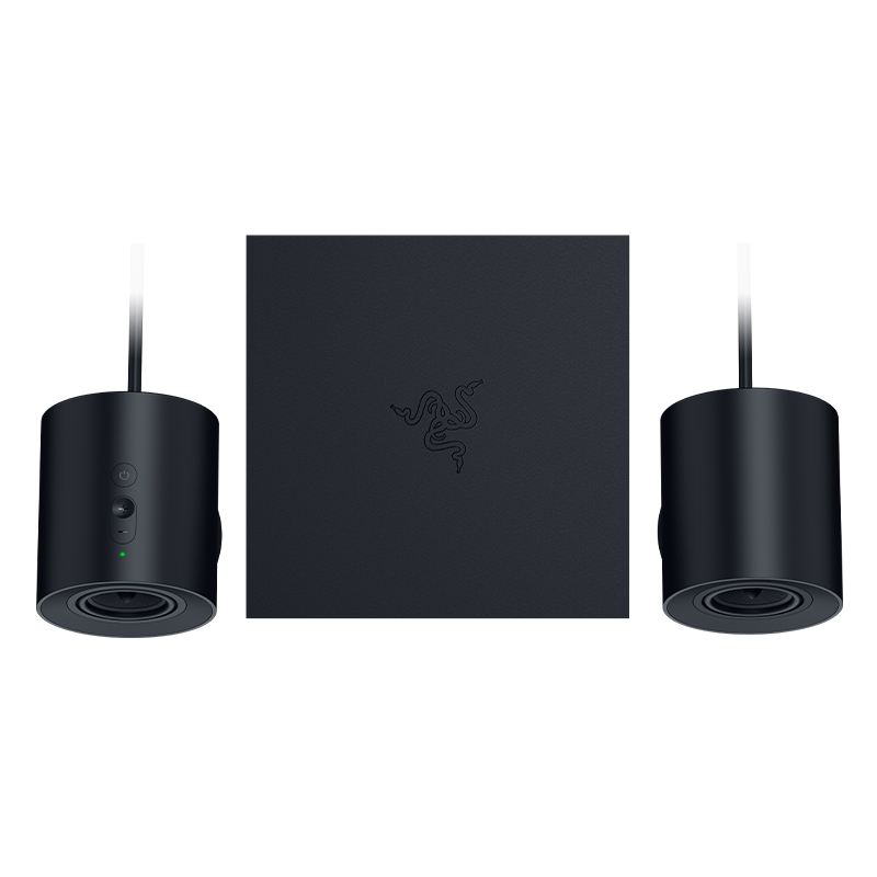 Razer Nommo V2 2.1 USB-C + Bluetooth RGB PC Gaming Speakers with Wired ...