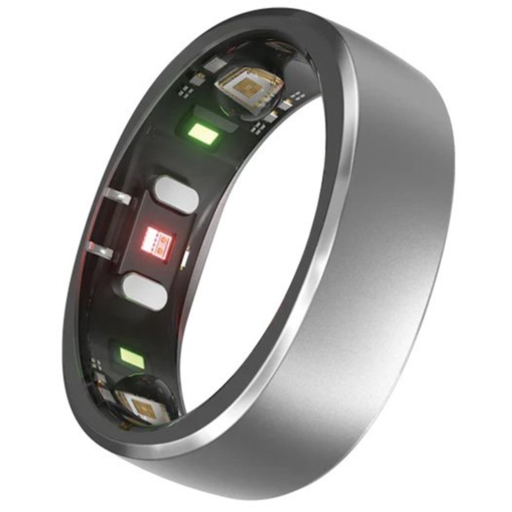 RingConn Gen 1 Smart Ring - Size 7 (Moonlit Silver) - SR1-MLS-7 | Mwave