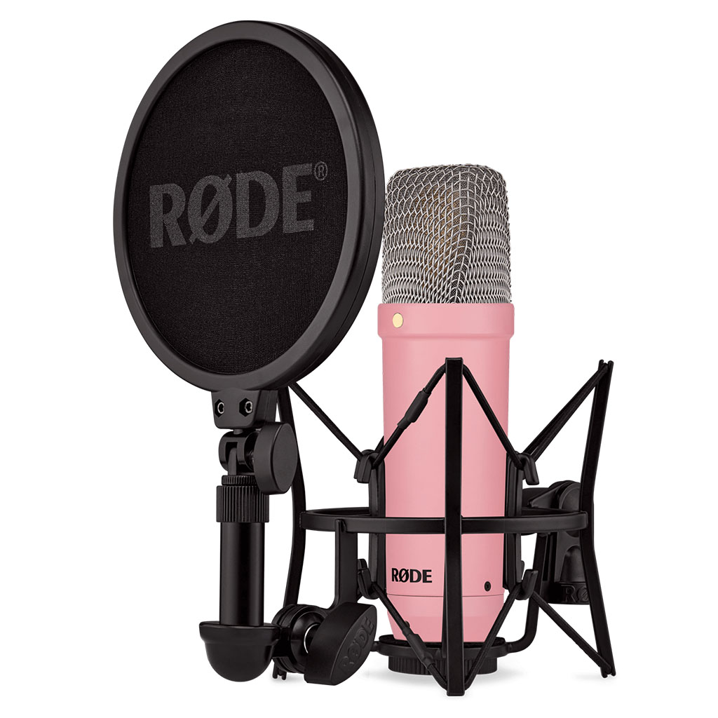 Rode NT1 Signature Series Microphone (Pink) - NT1SIGNATUREPINK | Mwave