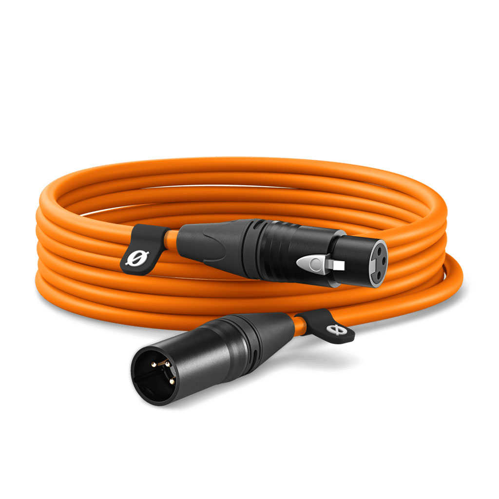 Rode Premium XLR-6m Cable - Orange - XLR6M-O | Mwave