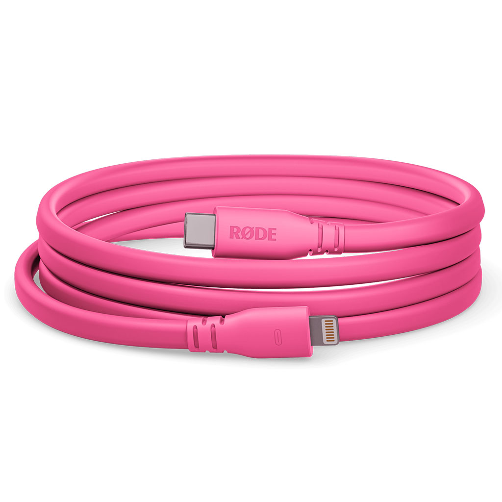 Rode SC19 Pink 1.5m USB-C to Lightning Cable - SC19-P | Mwave