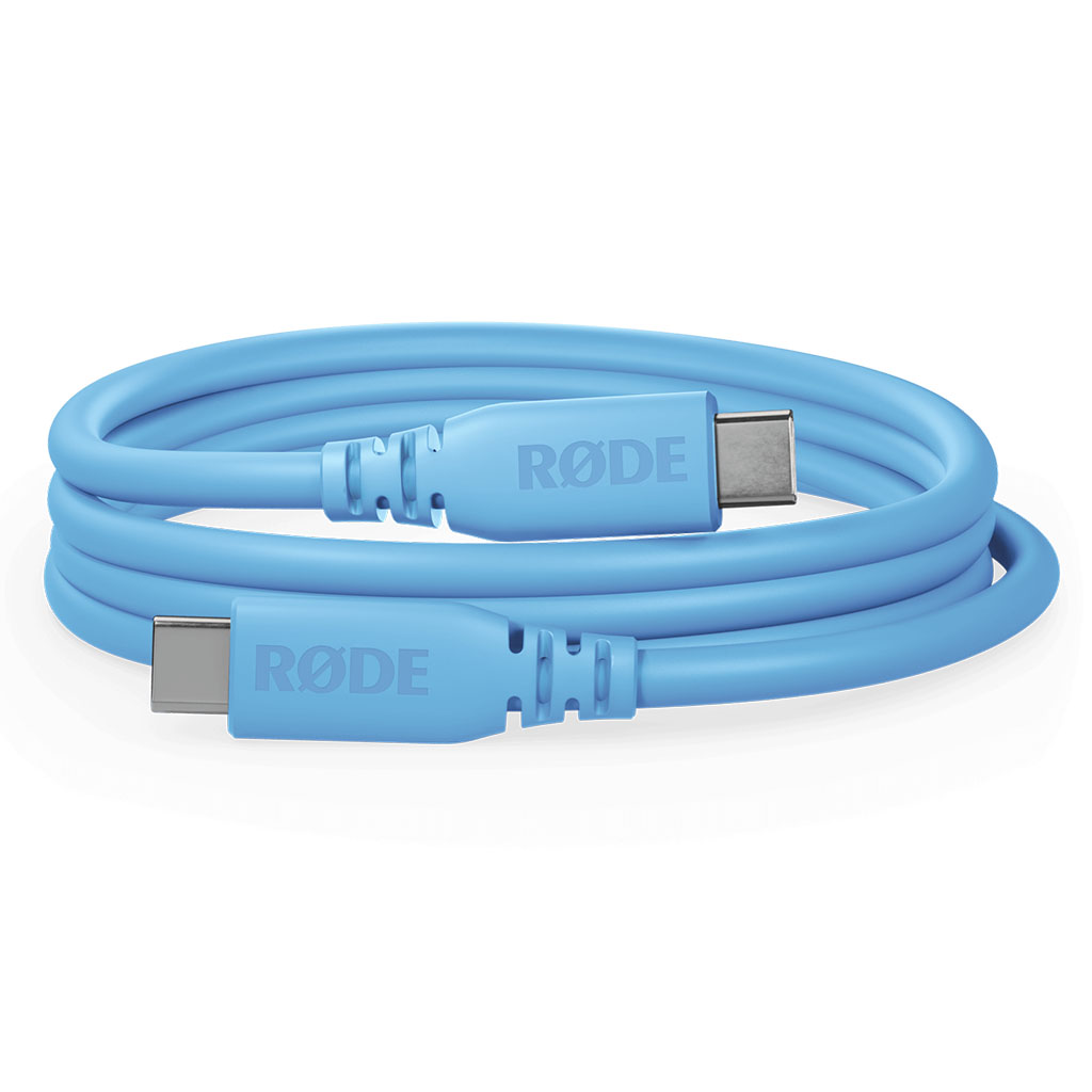 Rode SC27 Blue 2m SuperSpeed USB-C to USB-C Cable - SC27-B | Mwave