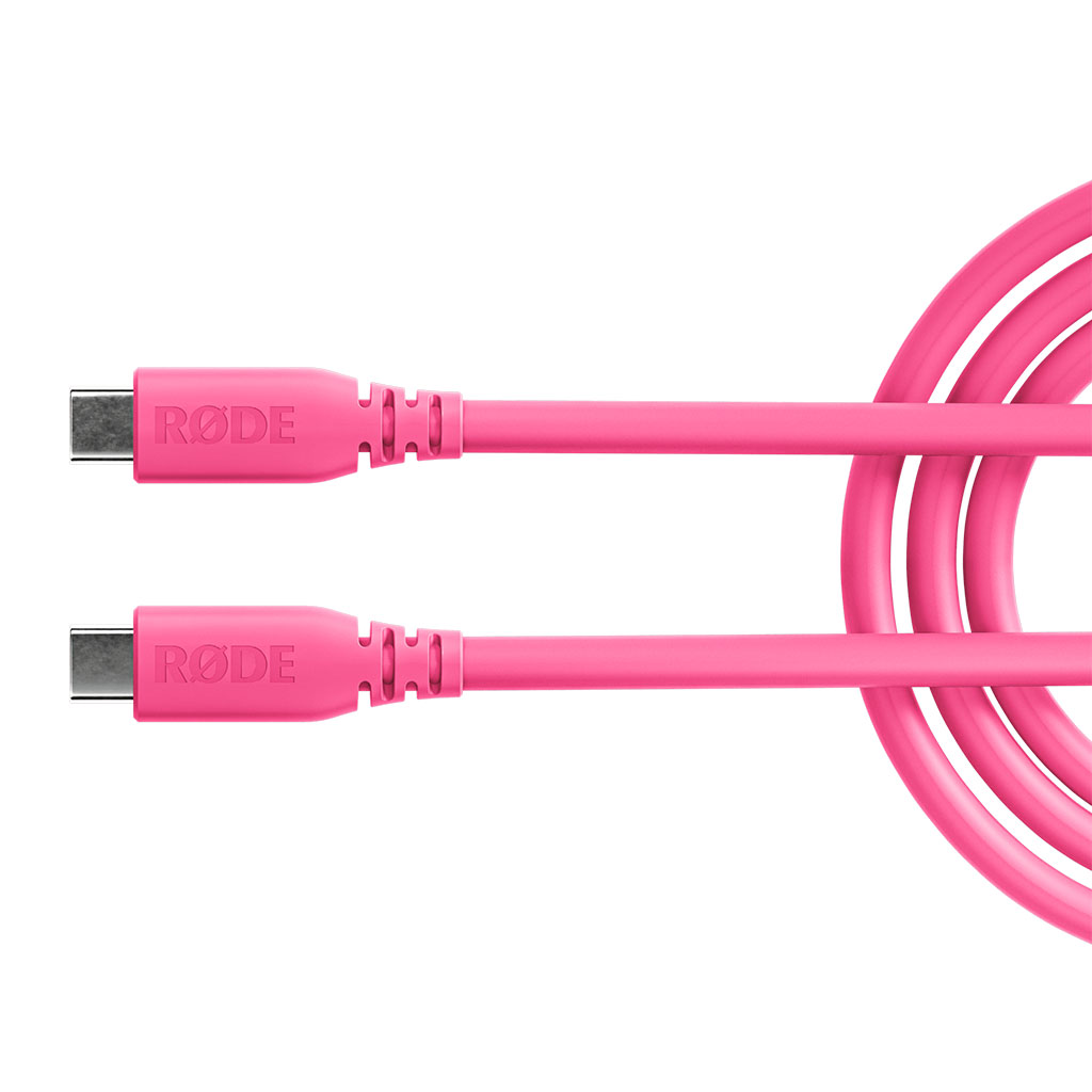 Rode SC27 Pink 2m SuperSpeed USB-C to USB-C Cable - SC27-P | Mwave