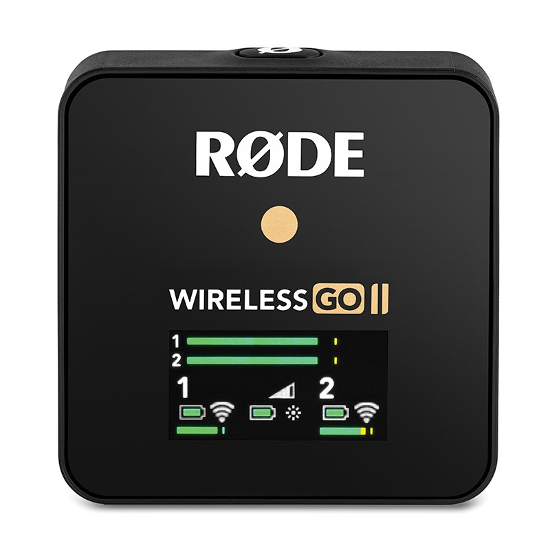 RODE Wireless GO II Dual Channel Compact Wireless Microphone System - Black - Wireless GO II | Mwave