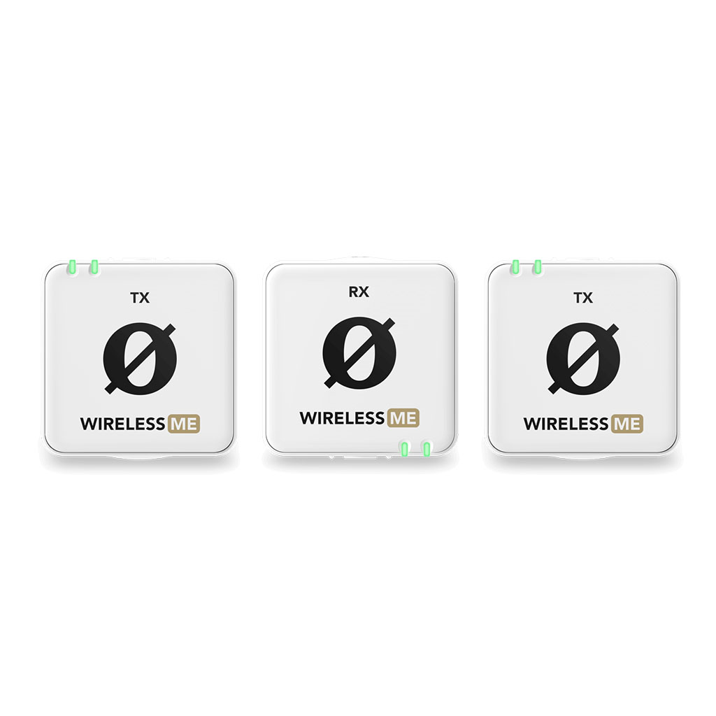 Rode Wireless ME DUAL Ultra-Compact Wireless Microphone System - White ...